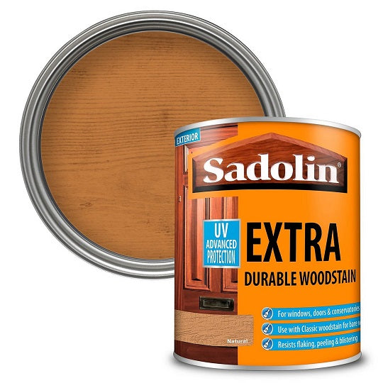 Sadolin Extra Wood Stain Natural 1L – zyberltd