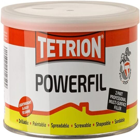 Tetrion Fillers Powerfil 2-Part Filler Straw 1kg – zyberltd
