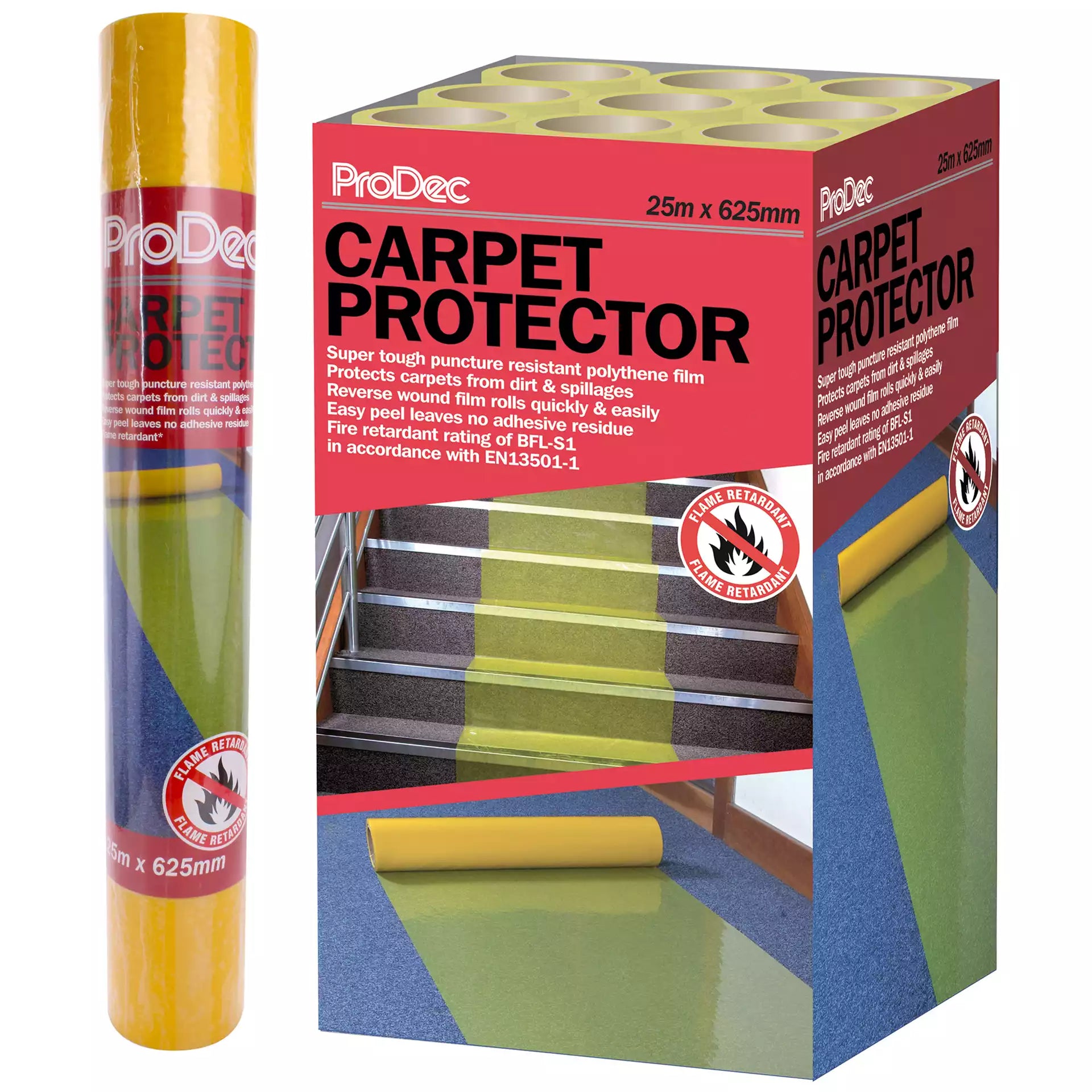 25m x 625mm ROLL CARPET PROTECTOR – ZYBER