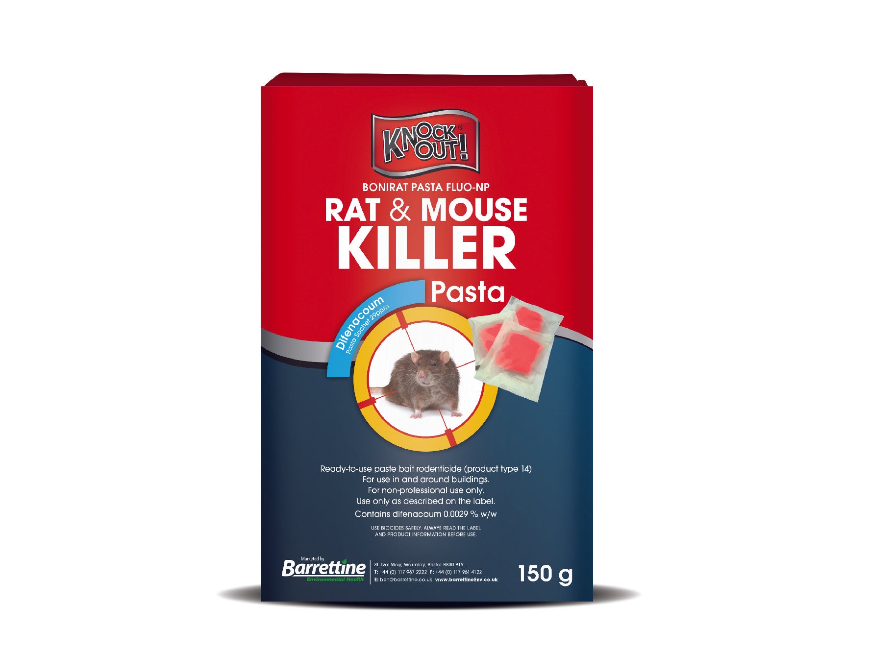 Knockout Pasta Sachets 150g – ZYBER