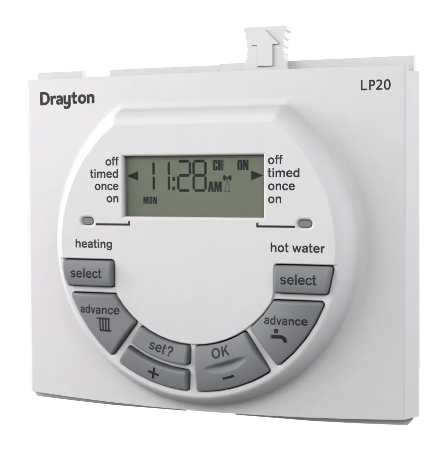 DRAYTON LP20RF Dual Channel Programme Spare For – ZYBER