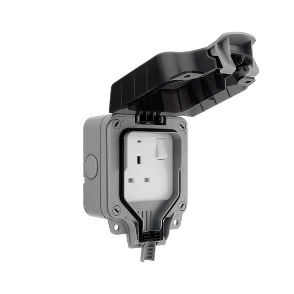 Single Switched 13A Outdoor Socket – ZYBER