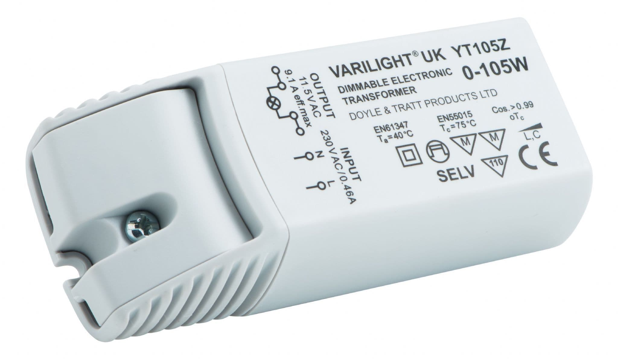 Varilight 0-105VA Low Voltage Dimmable Transformer – zyberltd