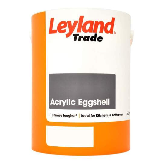 Leyland Trade Acrylic Eggshell 10L – zyberltd