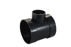 SOIL SOLVENT WELD 110MM SHORT BOSS PIPE 50MM BLACK – zyberltd