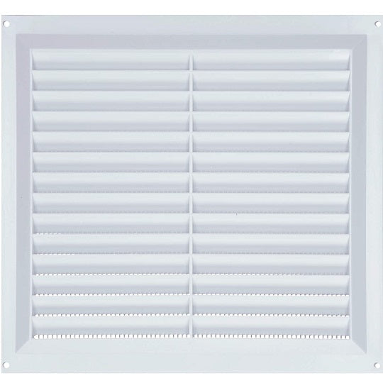 Vent - Louvre Plastic 225mm x 225mm White – zyberltd