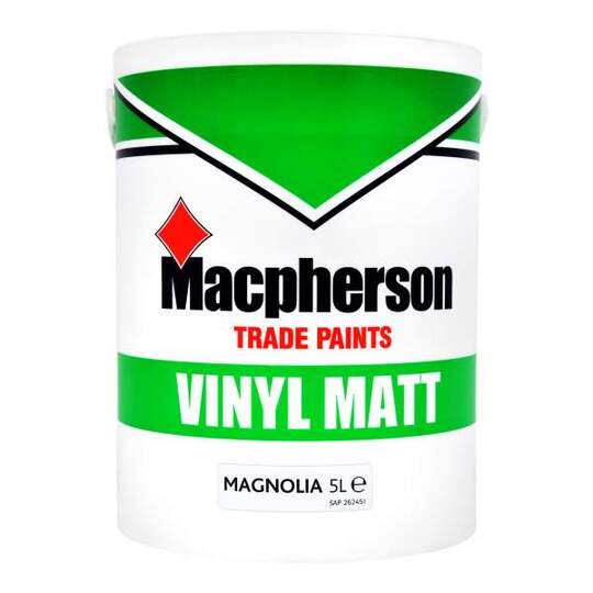 Macpherson Vinyl Matt Magnolia 5L – zyberltd