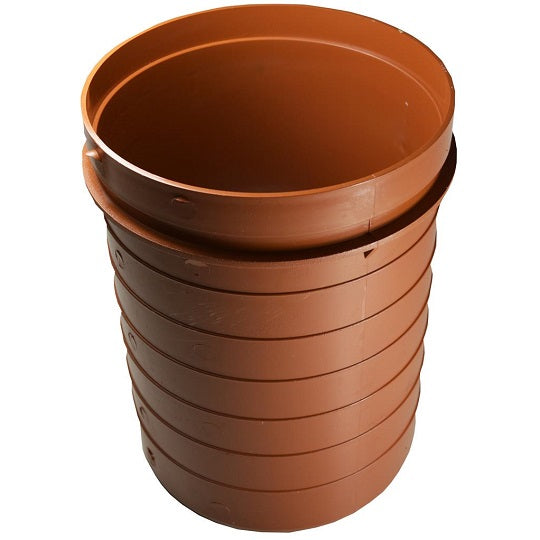 Underground 110mm Bottle Gully Riser Brown – zyberltd